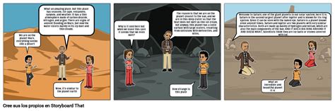 The Solar System Storyboard By 8af24909