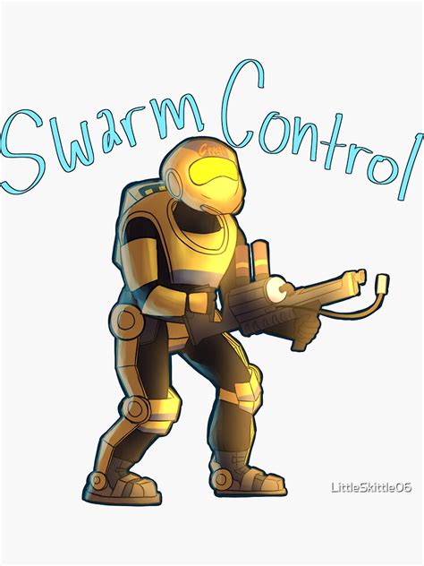 Swarm Control Sticker For Sale By Littleskittle06 Redbubble