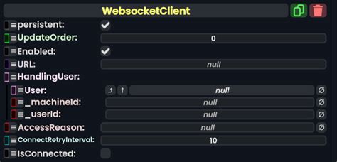 Component WebsocketClient Resonite Wiki