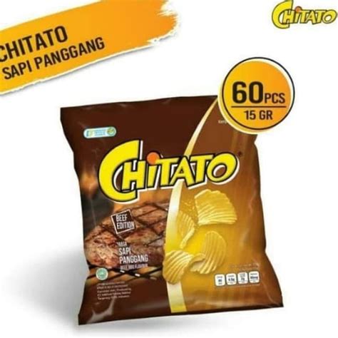 Jual Per Dus Chitato 60pcs Roast Beef Bbq Shopee Indonesia