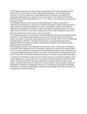 The Pythagorean Theorem Pdf The Pythagorean Theorem Is A Central Concept In Mathematics That