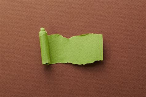 가장자리가 찢어진 찢어진 종이 조각의 예술 콜라주 스티커 메모 모음 녹색 갈색 노트북 페이지 조각 추상적인 배경 갈색에 대한 스톡 사진 및 기타 이미지 Istock