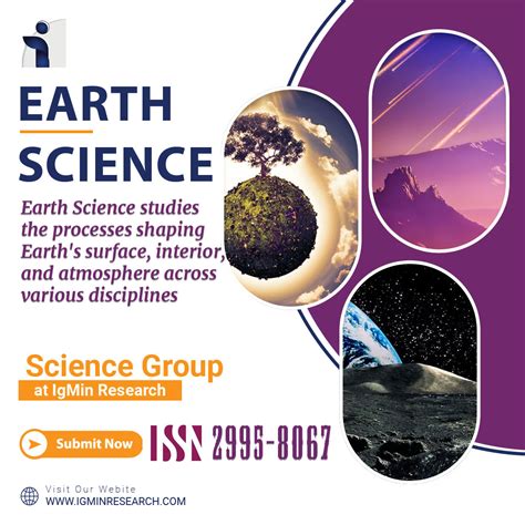 Earth Science Science Igmin Research Stem A Multidisciplinary Open Access Journal