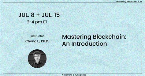 mastering blockchain an introduction eventcombo
