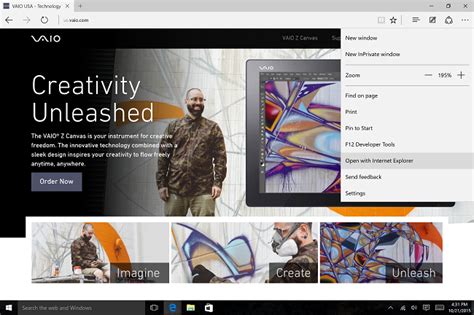 Microsoft Edge Cannot Display The Web Page Correctly