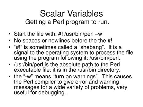 Ppt Scalar Variables Powerpoint Presentation Free Download Id1250137