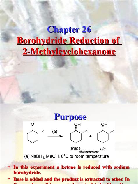 Chem2544 W2b 2 Methylcyclohexanol Pdf