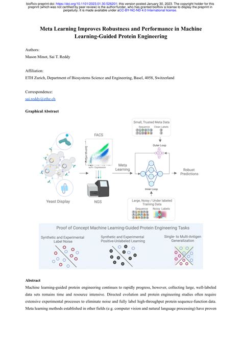 Pdf Meta Learning Improves Robustness And Performance In Machine