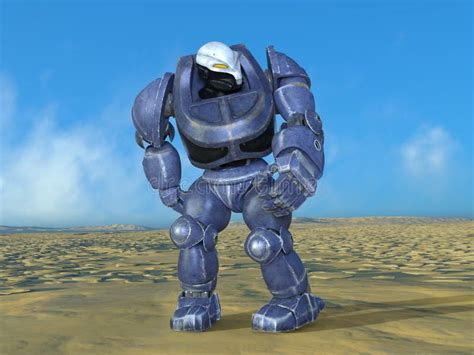 Robot Stock Illustration Illustration Of Adult Technology 72862238