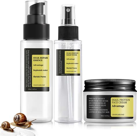 All About Snail Mucin Kit Snail Korean Skincare 5 Pack