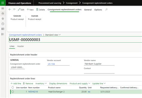 Consignment Vendor Inventory In Dynamics 365 For Finance Operations Encore Business Solutions