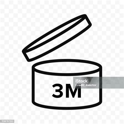 Pao 3m 벡터 아이콘입니다 화장품 오픈 월 생활 선반 유효 기간 3 개월 파 오 기호 뚜껑에 대한 스톡 벡터 아트 및 기타