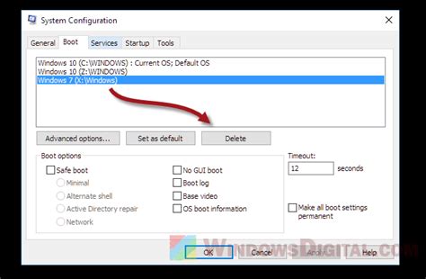 Remove Choose An Operating System In Windows