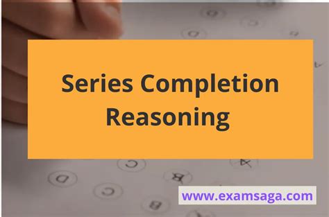Number Series Completion Reasoning Questions And Answers Examsaga
