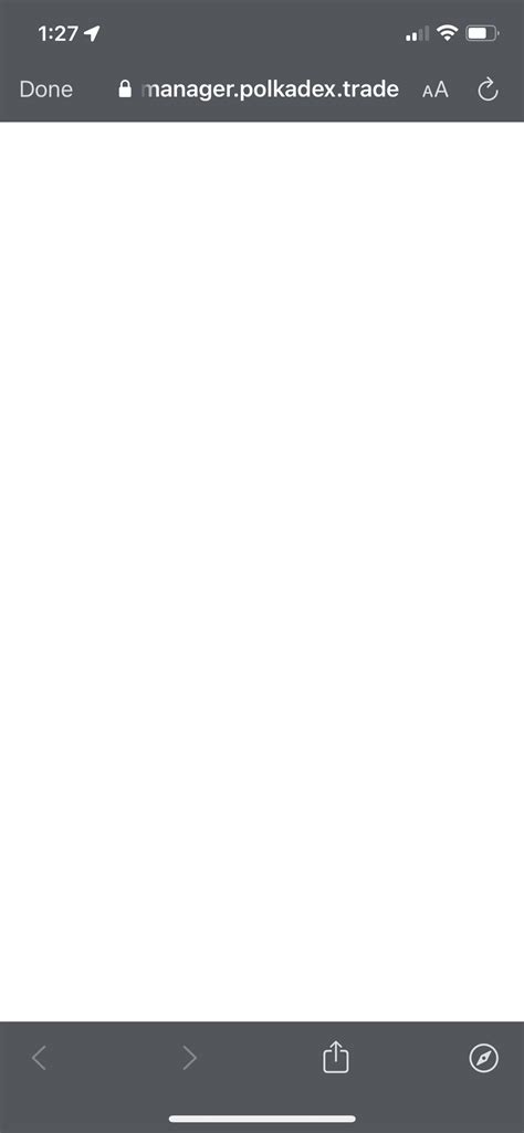 Token Manager Does Not Load In A Mobile Browser · Issue 194 · Polkadex Substratepolkadex Open