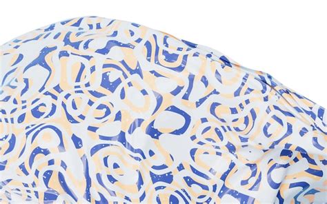 Premium Photo Flowing Cloth With Abstract Wave Pattern 3d Rendering