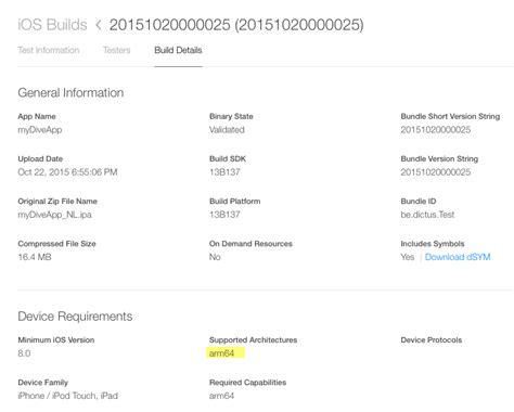 Ios Testflight Build No Longer Compatible With Iphone 4s Stack Overflow