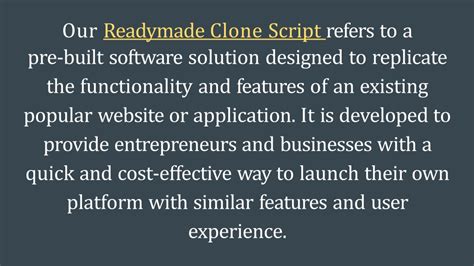 Ppt Best Ready Made Clone Script Dod It Solutions Powerpoint