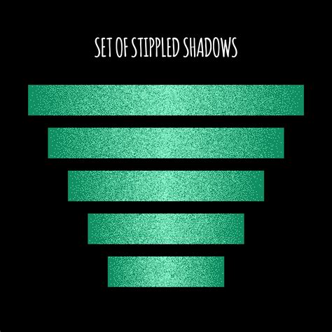 Set Of Dotted Horizontal Rectangular Shadows 33335153 Vector Art At Vecteezy