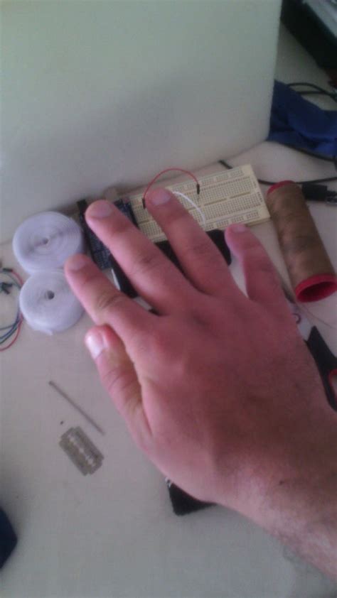 Read Hand Gestures Using Arduino 6 Steps Instructables