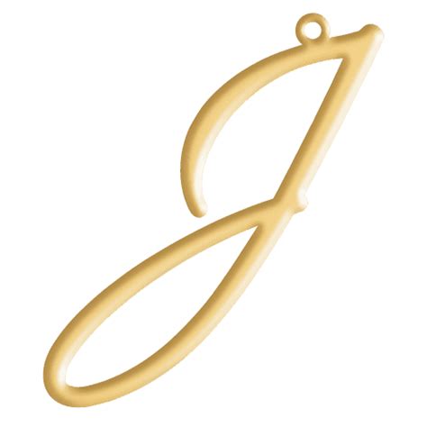 Cursive Initial Necklace