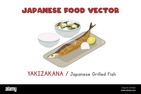 Japanese Yakizakana Japanese Grilled Fish With Daikon Radish Bowl Of