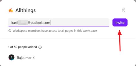 how to share a workspace in microsoft loop
