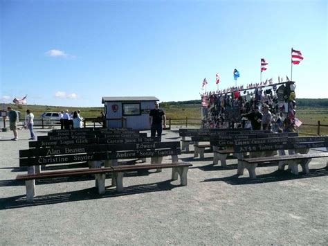 Flight 93 Crash Site Shanksville 10 Michael Flight93tempmemoralsite