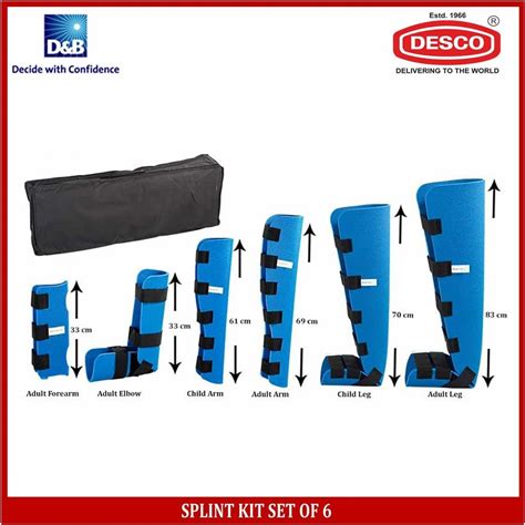 Blue Splint Kit Set Of 6 At ₹ 7999piece In New Delhi Id 2851820315548