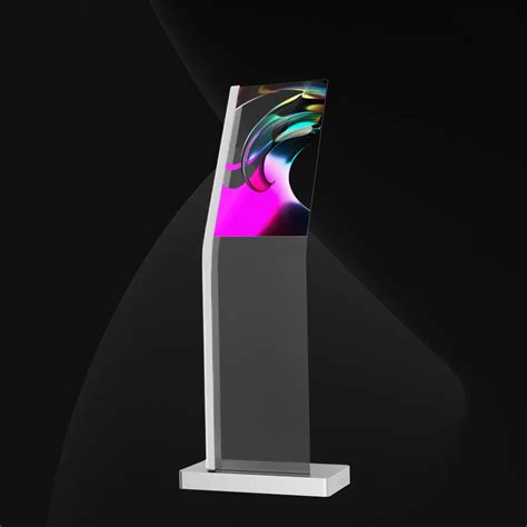 Touch Screen Kiosk Smart Interactive Transparent OLED Display
