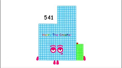 Numberblocks Band 541 550 Youtube