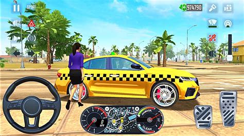 청소 택시 자동차 운전 세차 게임 재미 있은 과속 운전사 미국 모험 Taxi Sim 2022 Simulator Android