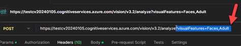 使用 Azure Vision Api 之 奇怪錯誤訊息