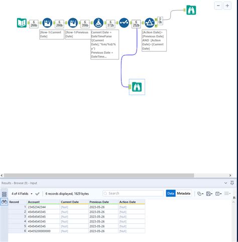 solved fill down columns from the first row data and filt alteryx