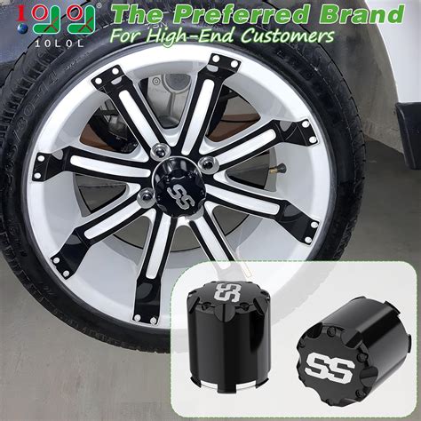 10l0l Golf Cart Itp Ss Wheel Center Hub Cap 81012 Inch