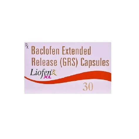 Liofen Xl 30 Mg Capsules At ₹ 460 Stripe Baclofen Tab In Nagpur Id