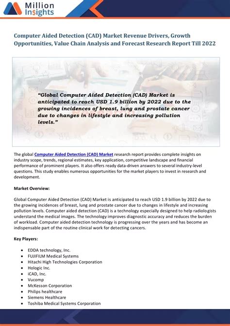 Ppt Computer Aided Detection Cad Market Powerpoint Presentation Free Download Id 10926774