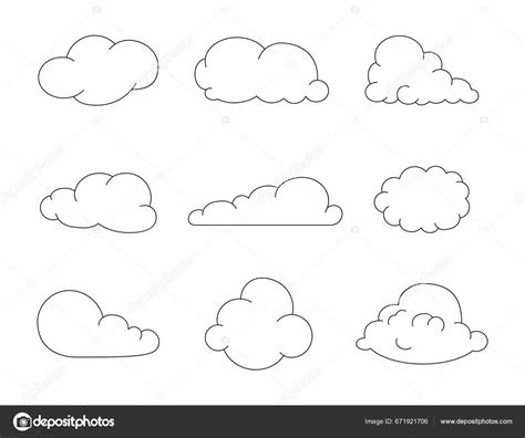 Cumulus Clouds Drawing Easy
