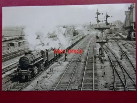 Photo Lms Class 4mt Loco No 43044 At Normanton £2 00 Picclick Uk
