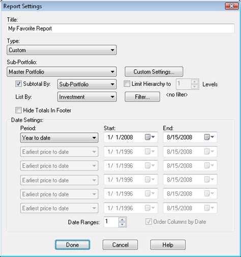 Investment And Portfolio Management Software Fund Manager Reports Tutorial