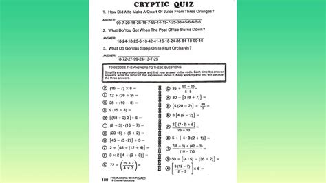 Solved CRYPTIC QUIZ Why Does Beethoven Now Spend All His Time Worksheets Library
