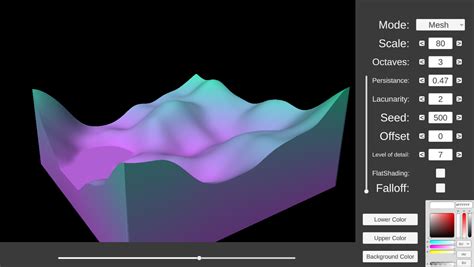 noise visualizer by 0x0b