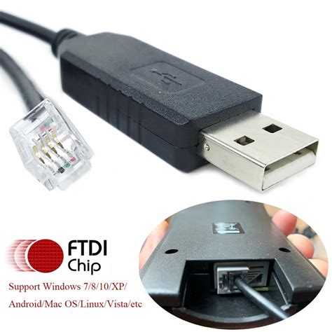 Usb To Rj9 Cable For Celestron Nexstar Telescope C Grandado