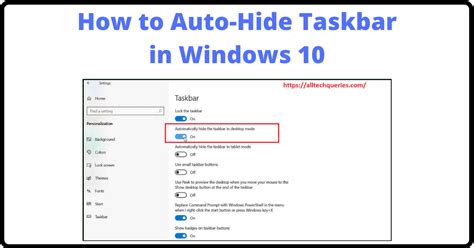 Turn Off Auto Hide Taskbar Windows 10 Without Activation At Carrie Booker Blog