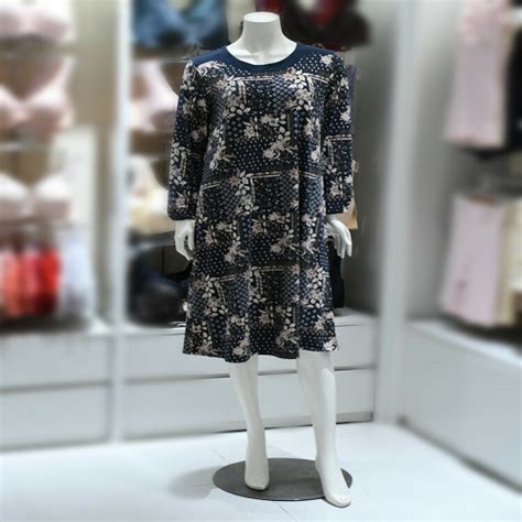 비비안 Gw1865a 폴리 플라워기하학 프린트 여성 이지웨어겸 잠옷원피스 85 100 에누리 가격비교