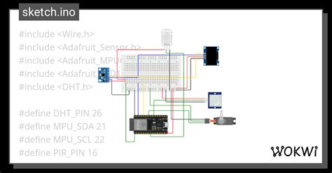 Multisensor Wokwi Esp32 Stm32 Arduino Simulator