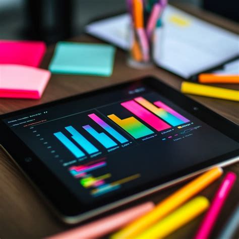 Free Colorful Data Analysis Image Tablet Data Analytics Download At Stockcake