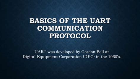 uart spi and i2c serial interfaces pptx