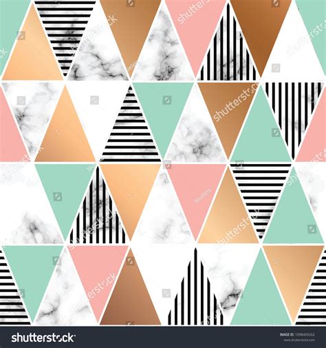 Vector Marble Texture Design Geometric Shapes 库存矢量图（免版税）1098409262