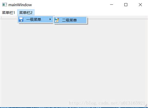 【qt】qt从零入门教程四：菜单栏、工具栏、状态栏qt 菜单栏 图标大小 Csdn博客